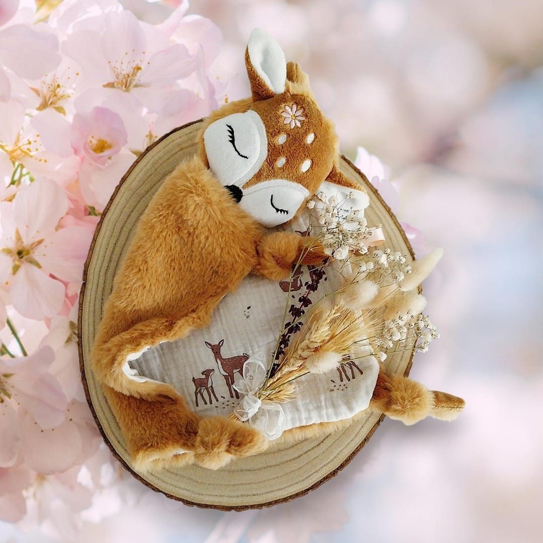 Camel-colored Deer Plush Toys Ready for Adoption. - Etsy UK