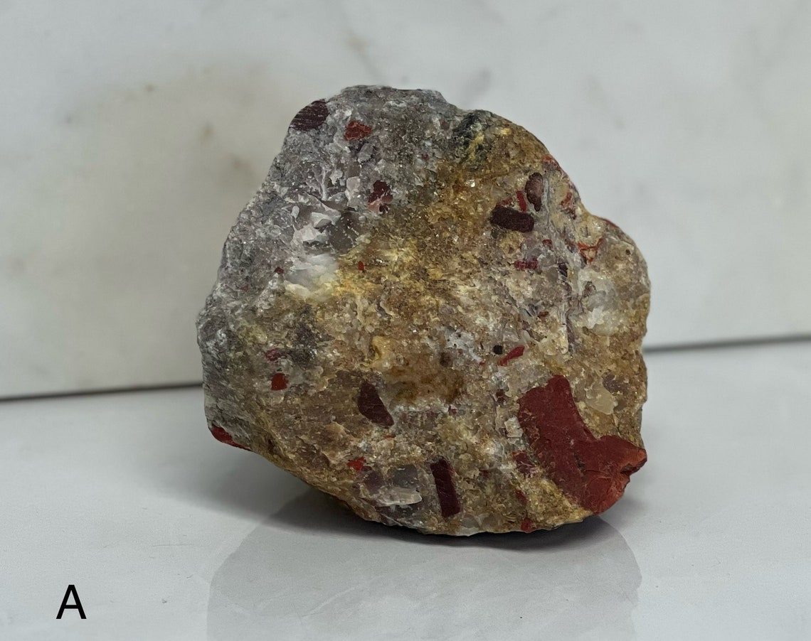 Rare Lake Huron Pudding Stone With Red Jasper 2lbs 11.4oz - Etsy