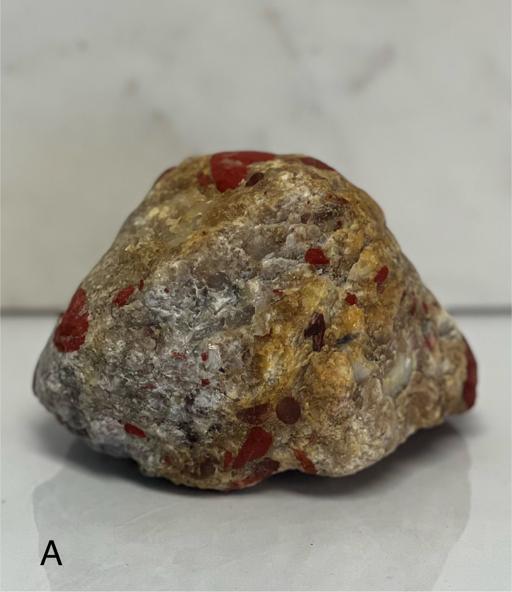 Rare Lake Huron Pudding Stone With Red Jasper 2lbs 11.4oz - Etsy