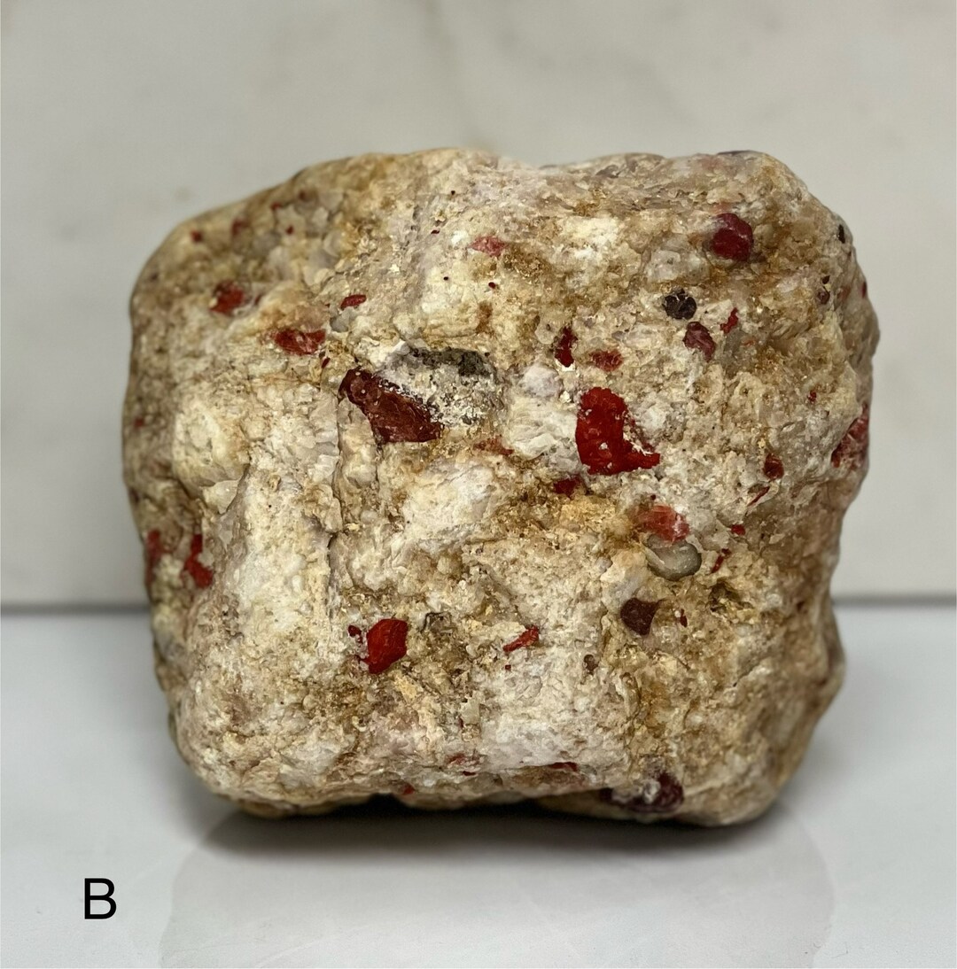 Lake Huron 3lb Pudding Stone With Red Jasper - Etsy