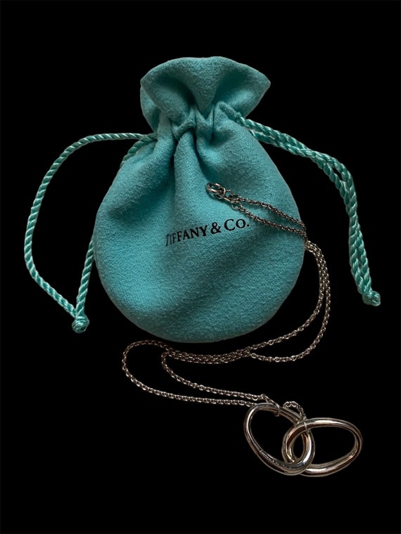 infinity double loop brooch - Gem