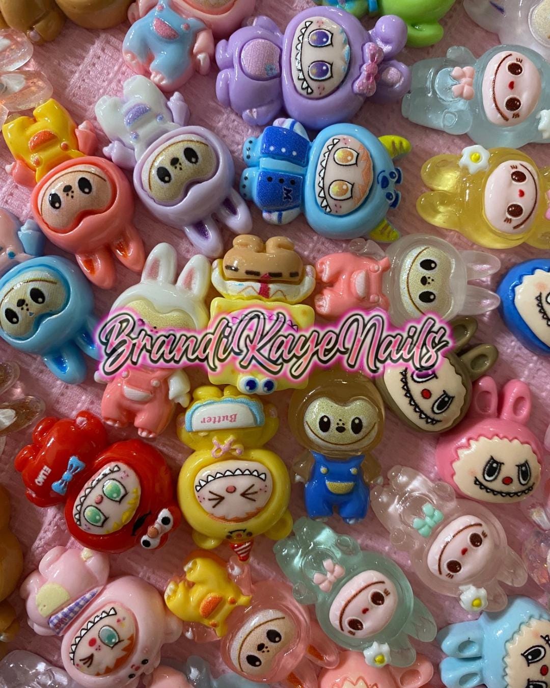 12pc/24pc Monster Charm Mix, Charm Assorted Mix, Kawaii Cute Charms ...