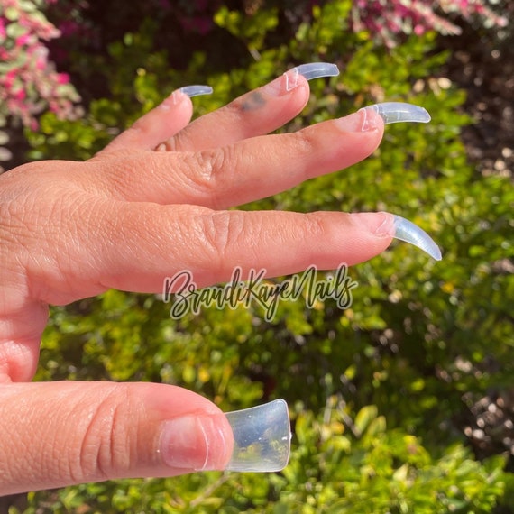 Flared Acrylic Nails