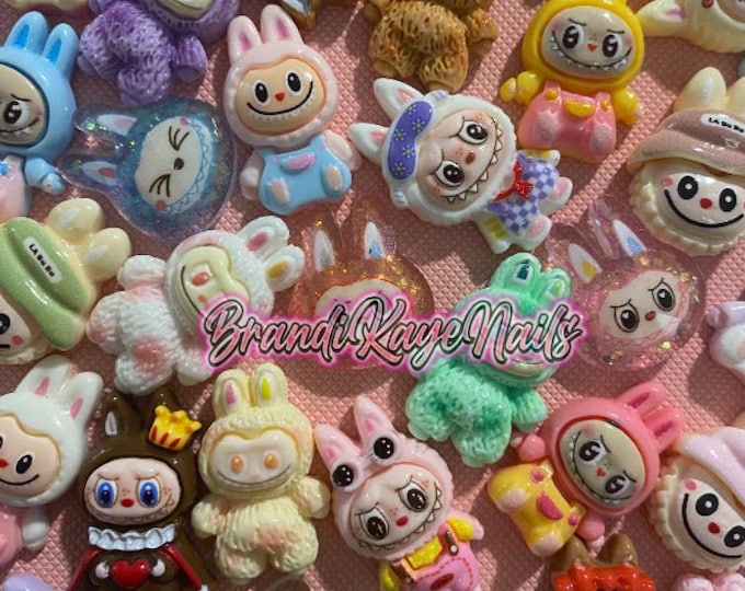 12pc/24pc NEW Monster Charm Mix 2,, Charm Assorted Mix, Kawaii Cute ...