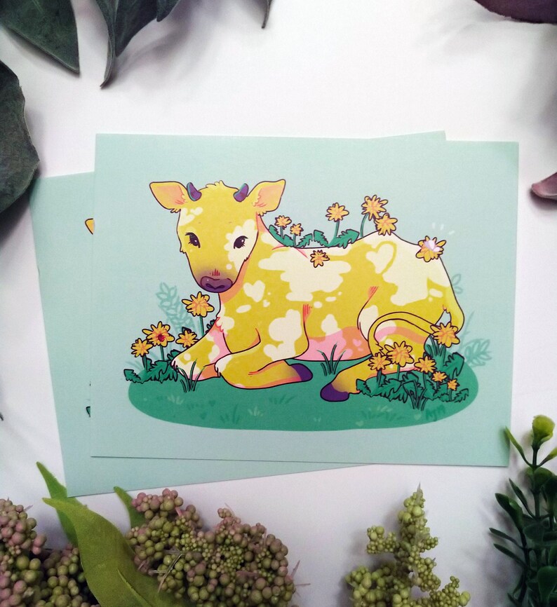 Moobloom Print - Etsy