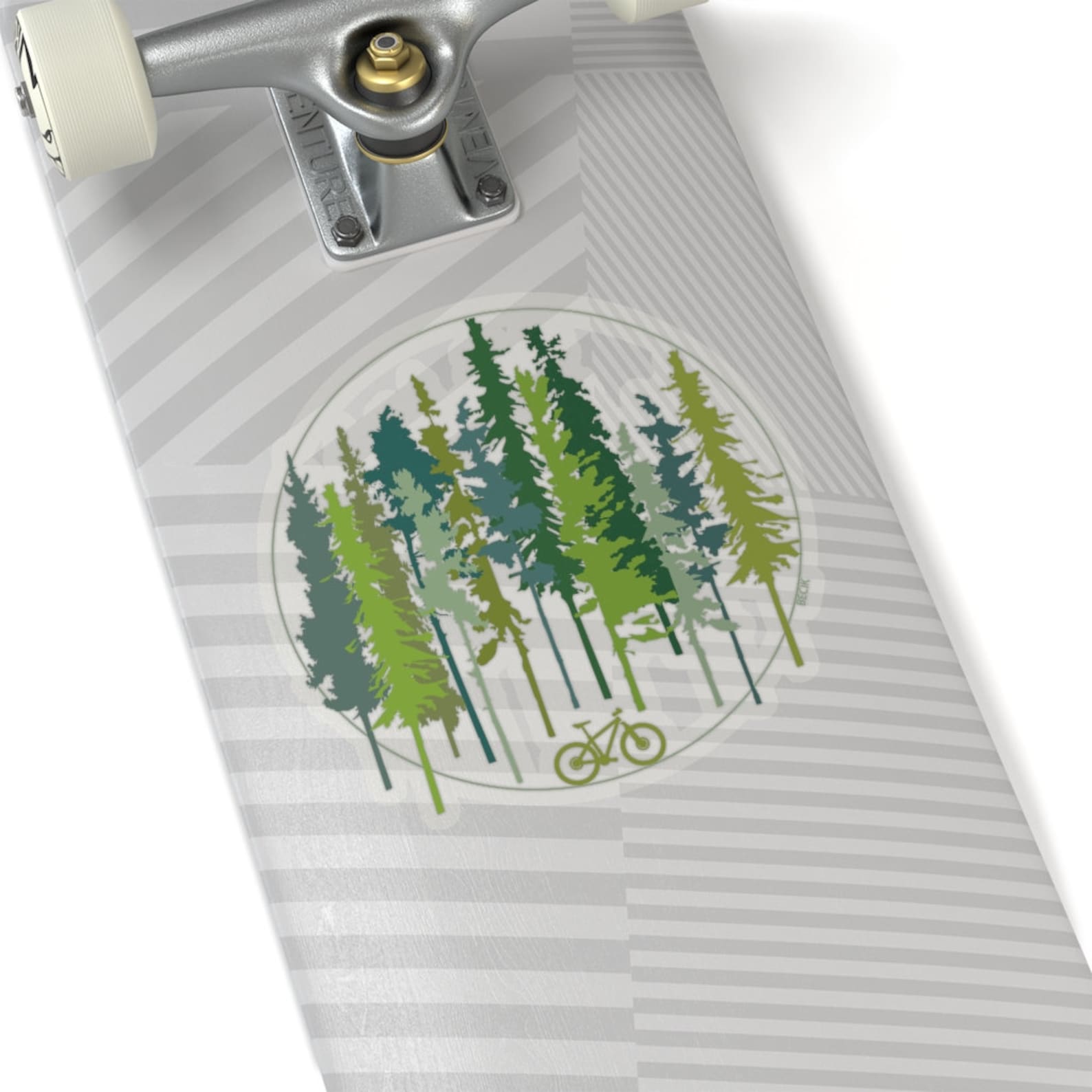 Mountain Bike Stunted Firs Sticker Bicycle Decals Pine - Etsy