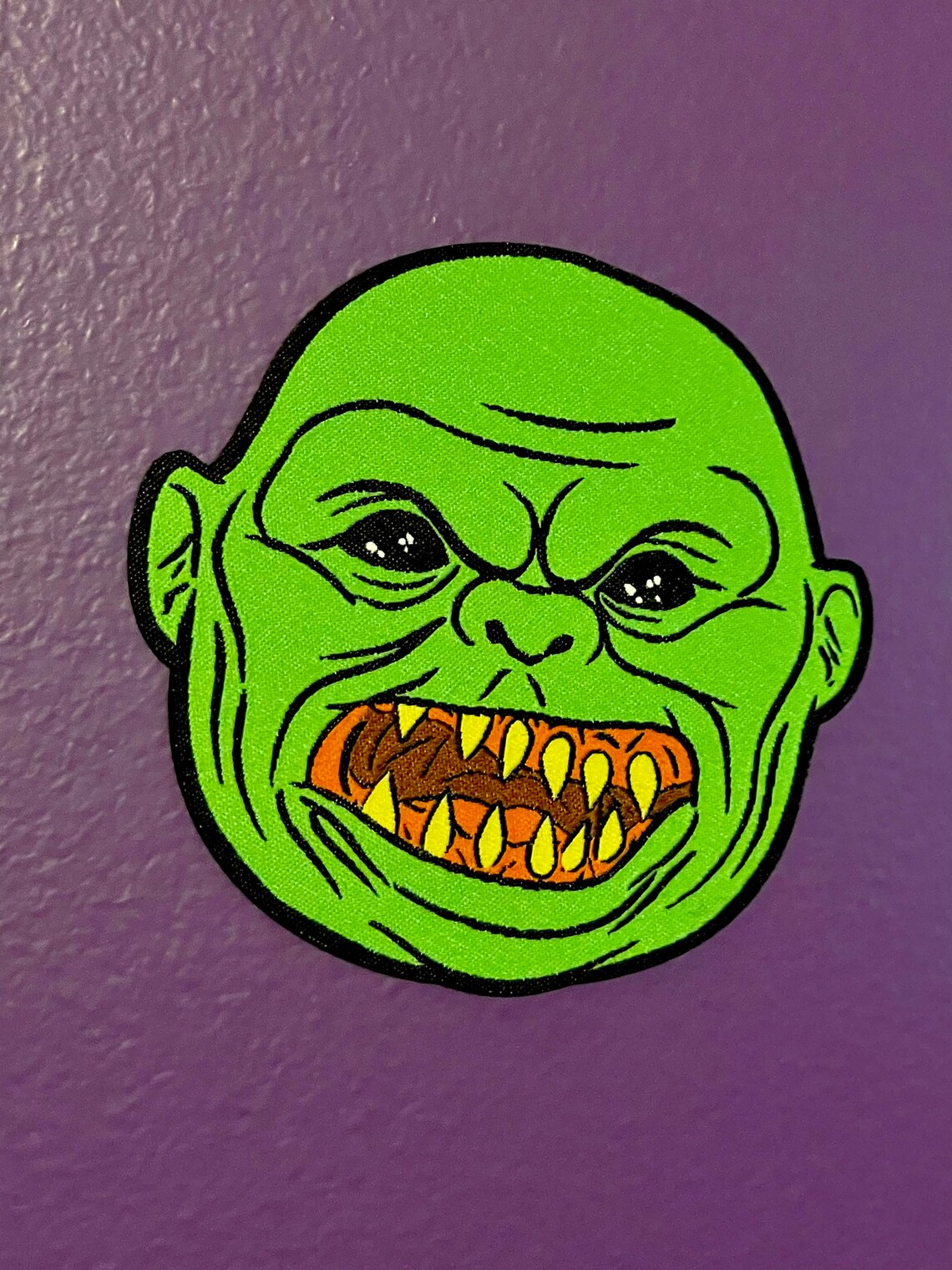 Ghoulie Woven Monster Patch - Etsy