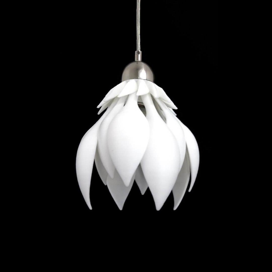 Photon Reef Leaf Flower 3D Printed Pendant Light - Etsy