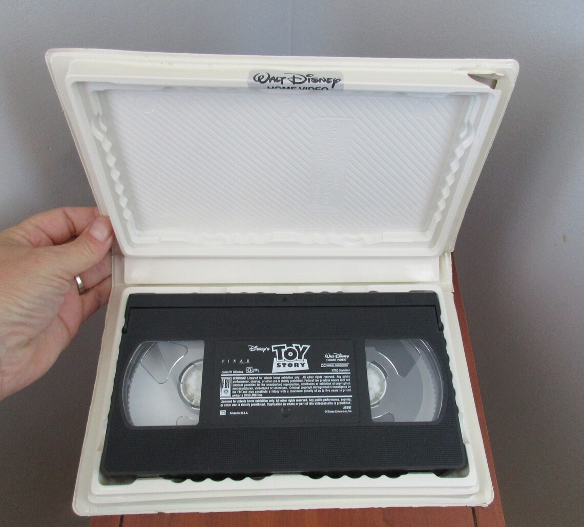 Vintage Preowned Disney VHS Clam Shell Tapes Your choice Toy | Etsy