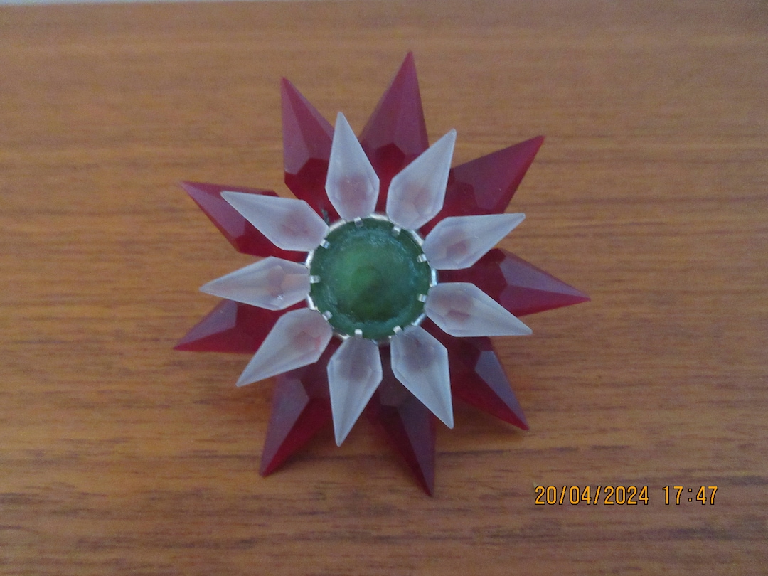 Vtg Red/white or White, Large Size Illumibrite Matchless Star C-6 ...