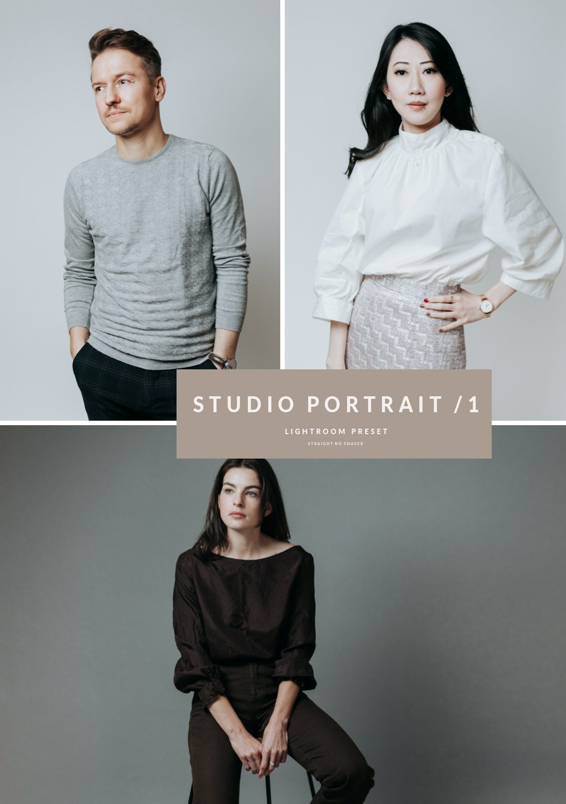 Studio Portrait Lightroom Preset : Lifestyle and Corporate - Etsy Australia