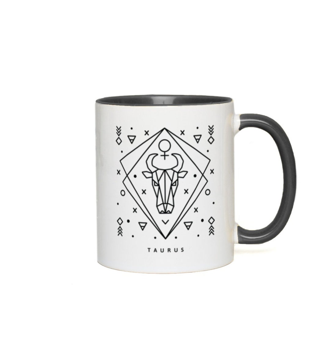 Taurus Zodiac Mug, Astrological Sign Mug, Astrology Gift - Etsy