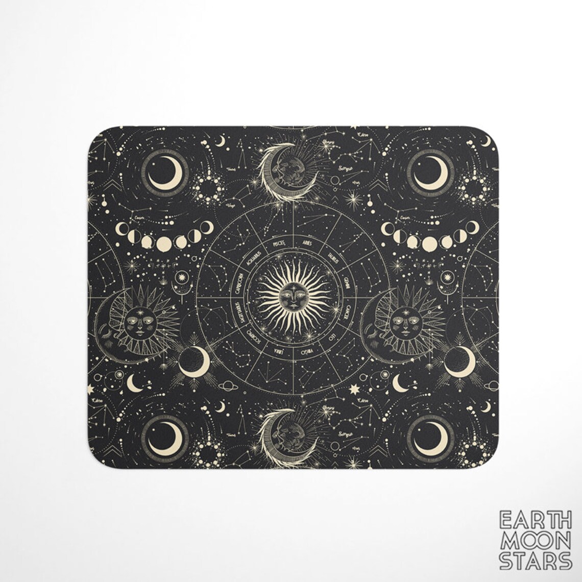 Celestial Extra Large Desk Mat Keyboard Mat Astrology - Etsy