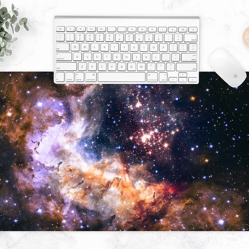 Nebula Extra Large Desk Mat Outer Space Gaming Desk Pad - Etsy