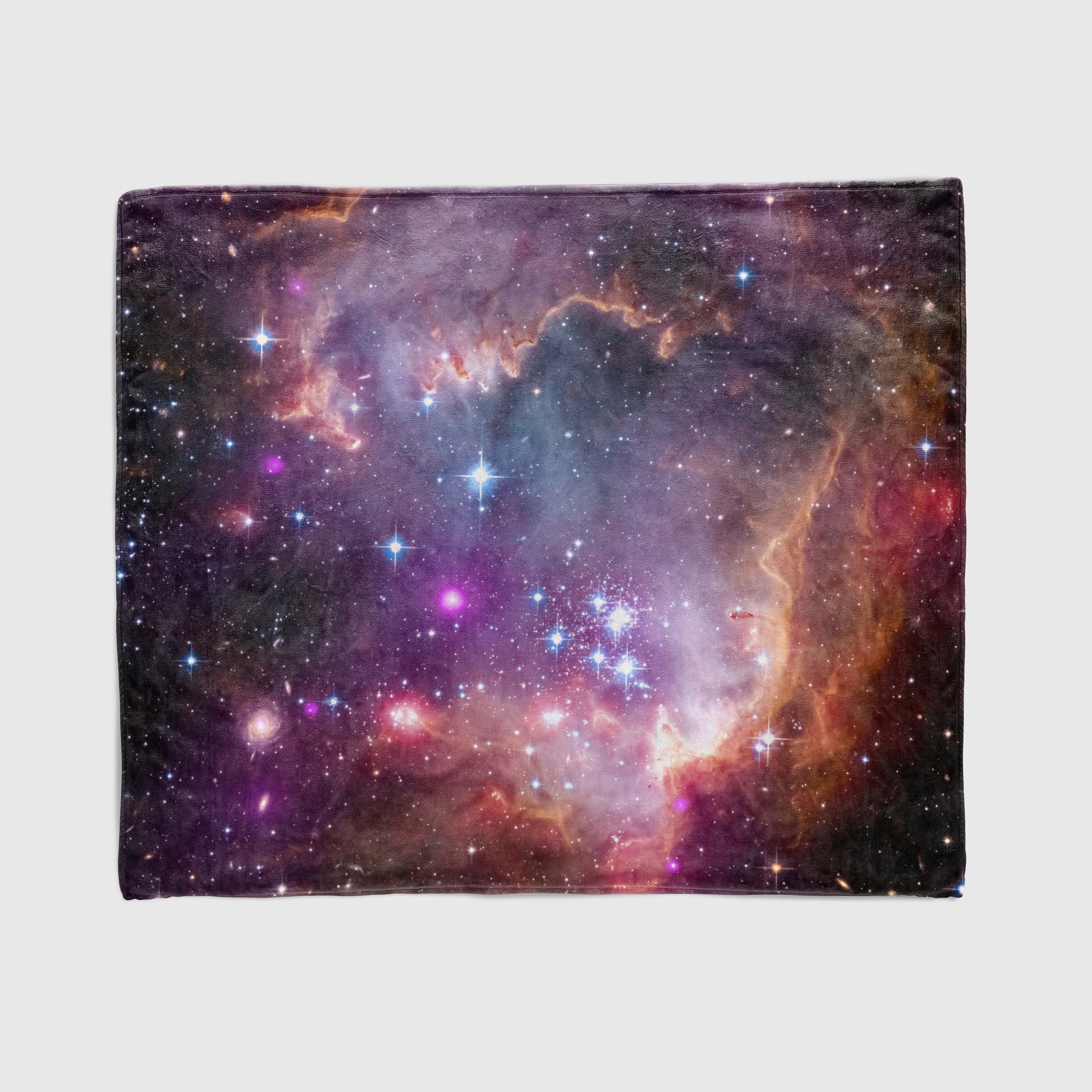 Galaxy Fleece Throw Blanket Universe Stars Space Outer Space | Etsy