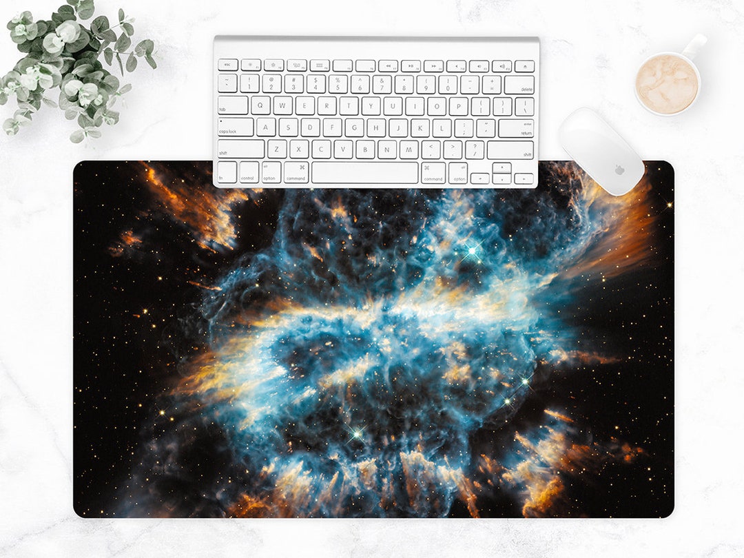 Spiral Planetary Nebula Desk Mat, Multi-purpose Mouse Pad for Work ...