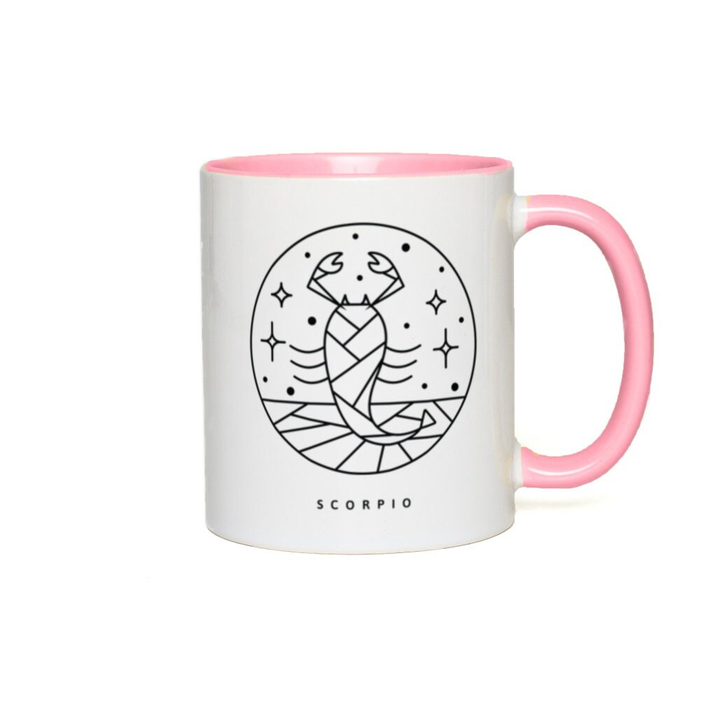 Scorpio Zodiac Mug Astrological Sign Mug Astrology Gift | Etsy
