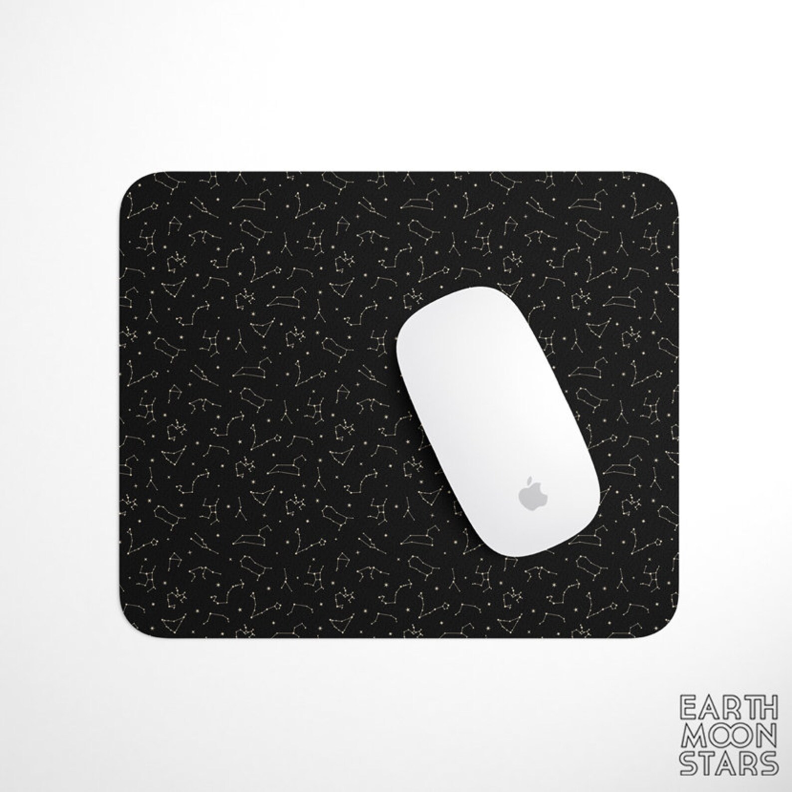 Zodiac Signs Desk Mat, Astrology Mouse Pad, Extended Gaming Mousepad ...