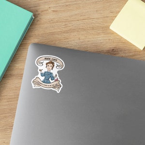 Marie Curie Sticker Scientist Gift Women in STEM Inspiring Woman: Gift ...