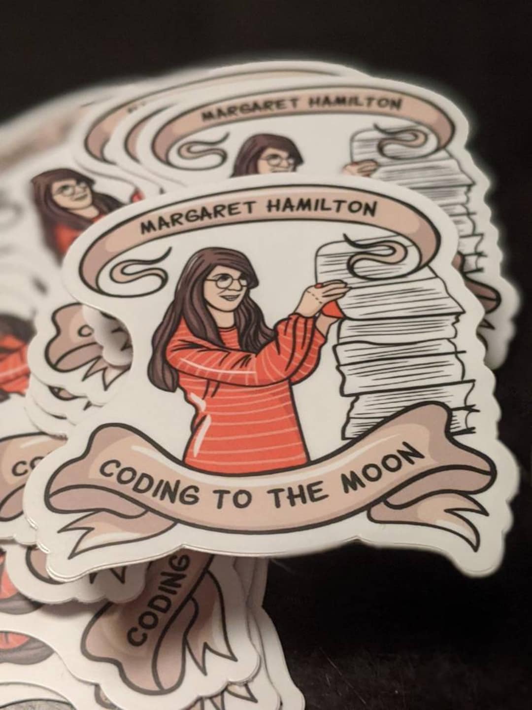 Margaret Hamilton Sticker Pioneers in Technology Women in - Etsy