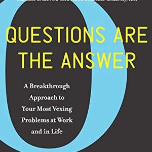 QUESTIONS Are the ANSWER - New Condition Hardcover Book - Etsy BEST ...