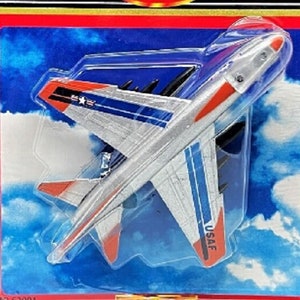 Vintage USAF CORSAIR II - Diecast Metal Airplane Mint Condition/factory ...
