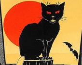 Halloween Party Game & Decoration PIN the TAIL on the CAT Mint - Etsy