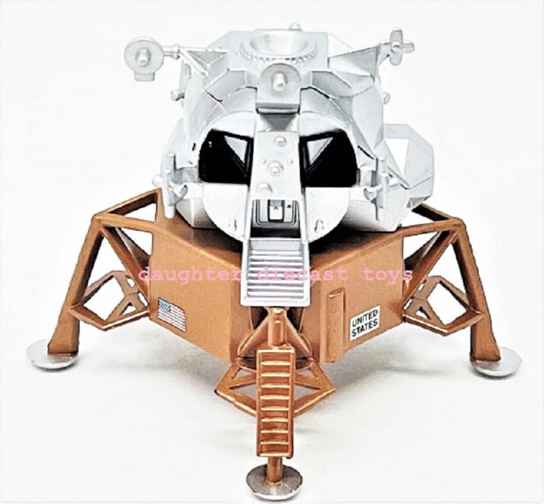 1969 APOLLO LUNAR Module-diecast Metal-adult Collector Model-pristine ...