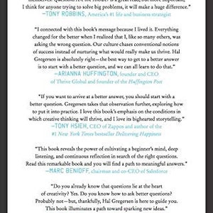 QUESTIONS Are the ANSWER - New Condition Hardcover Book - Etsy BEST ...