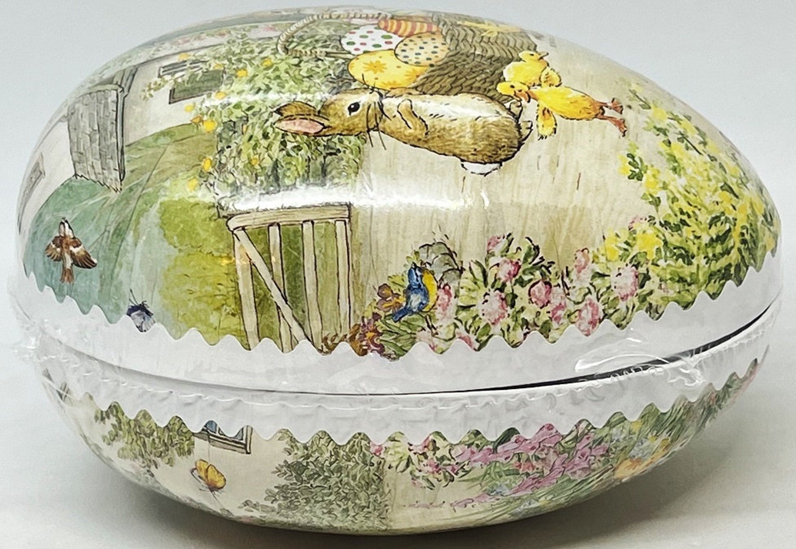 PETER RABBIT 6x4 Easter Egg Handmade Decoupage From Germany-factory ...