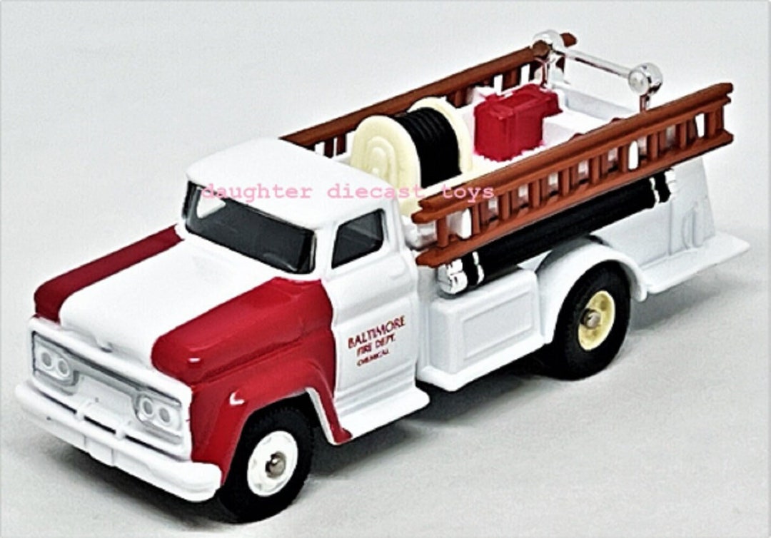 Vintage 1966 BALTIMORE FIRE ENGINE Adult Collector Model-intricate ...
