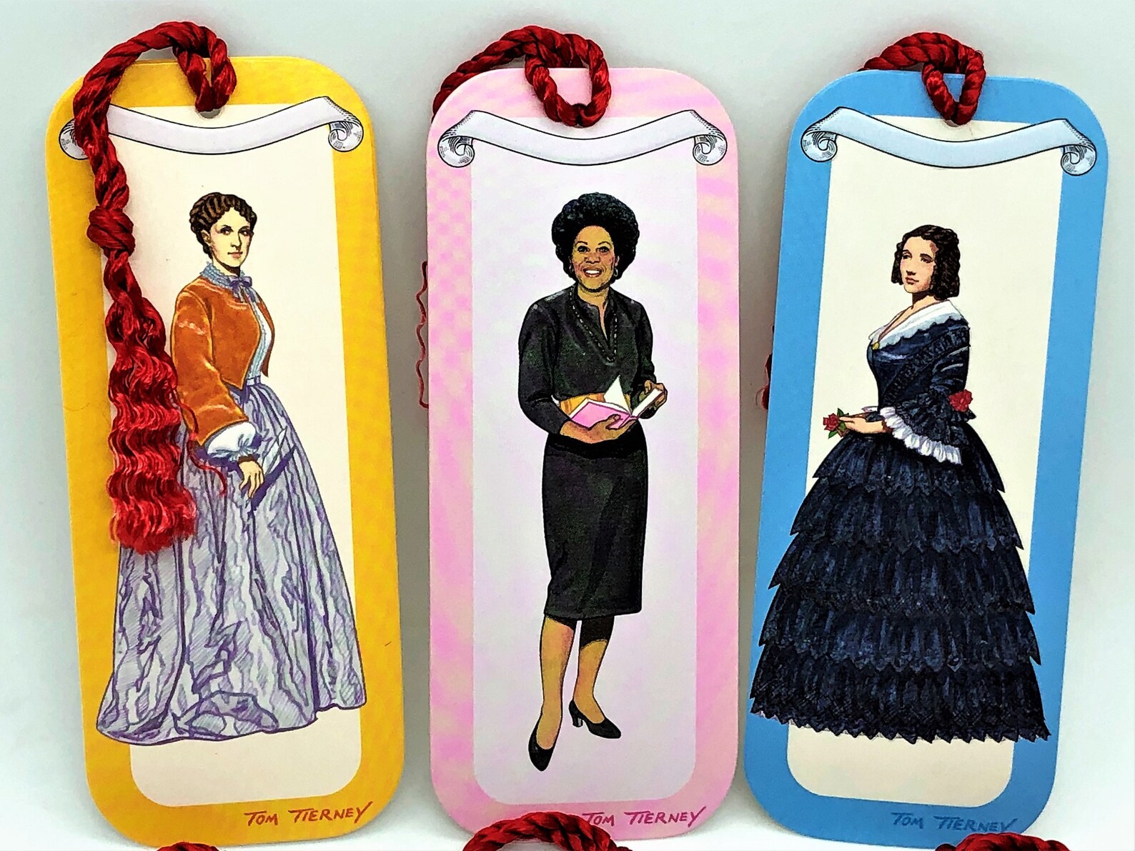 6 Famous AMERICAN WOMEN AUTHORS Book Marks Perfect Gift for - Etsy