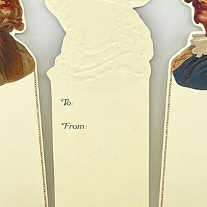 6 Vintage FAMOUS ARTIST Bookmarks-pristine Condition/rare! Shackman Co ...