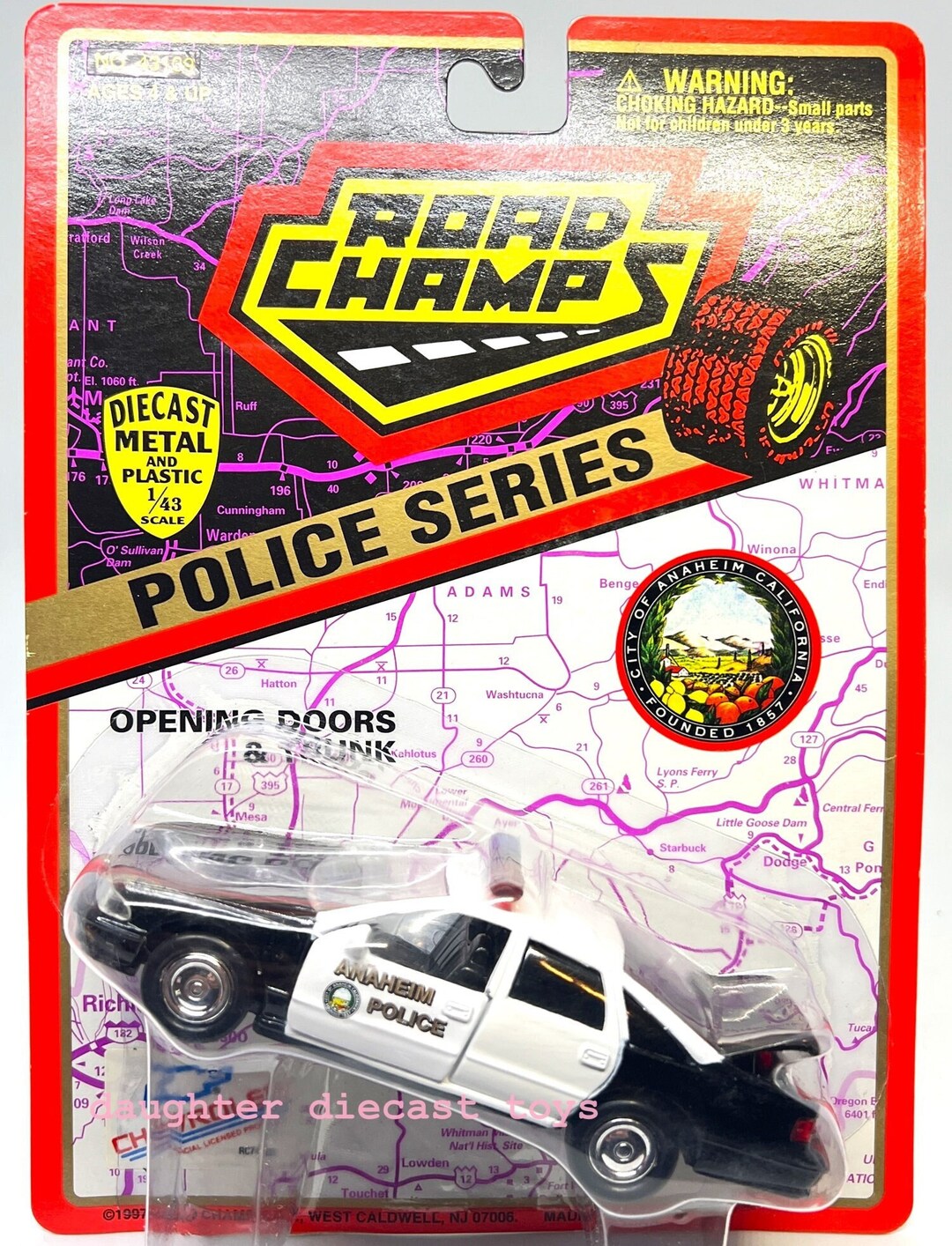 ANAHEIM CALIFORNIA POLICE Car - Chevrolet Caprice -mint Conidtion ...