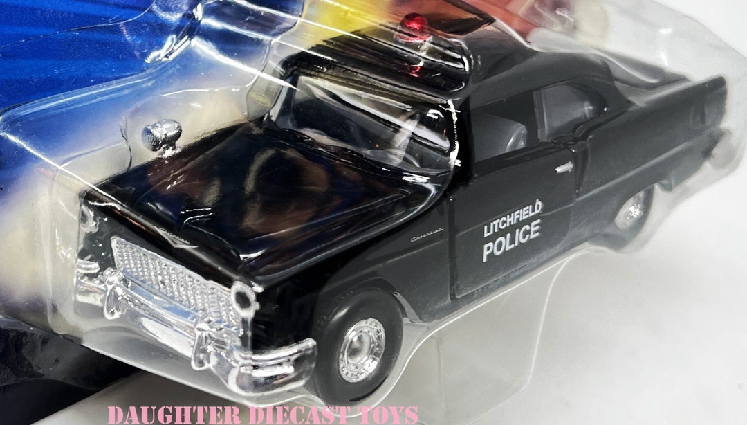 LITCHFIELD Police Car - 1955 CHEVY BELAIR -mint Condition/factory ...