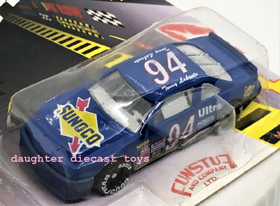 Vintage 1992 TERRY LABONTE Stock CAR #94 Sunoco 1/64 Diecast Metal Car ...