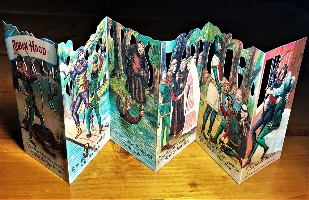 ROBIN HOOD Victorian Tabletop Decoration Display Mint | Etsy