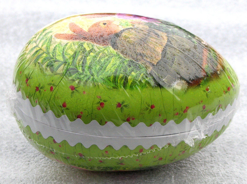 Vintage Easter Egg 6x4 GIRL on SWING Susan Wheeler - Etsy