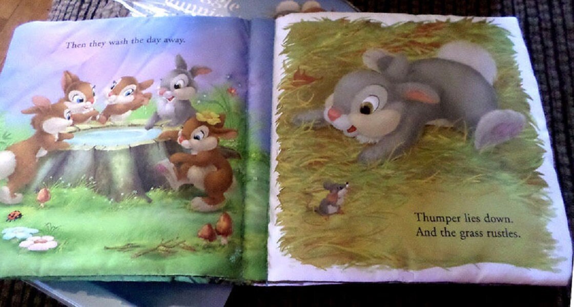 Disney SNUGGLE BUNNIES Brand NEW Soft Cloth Padded Book for - Etsy