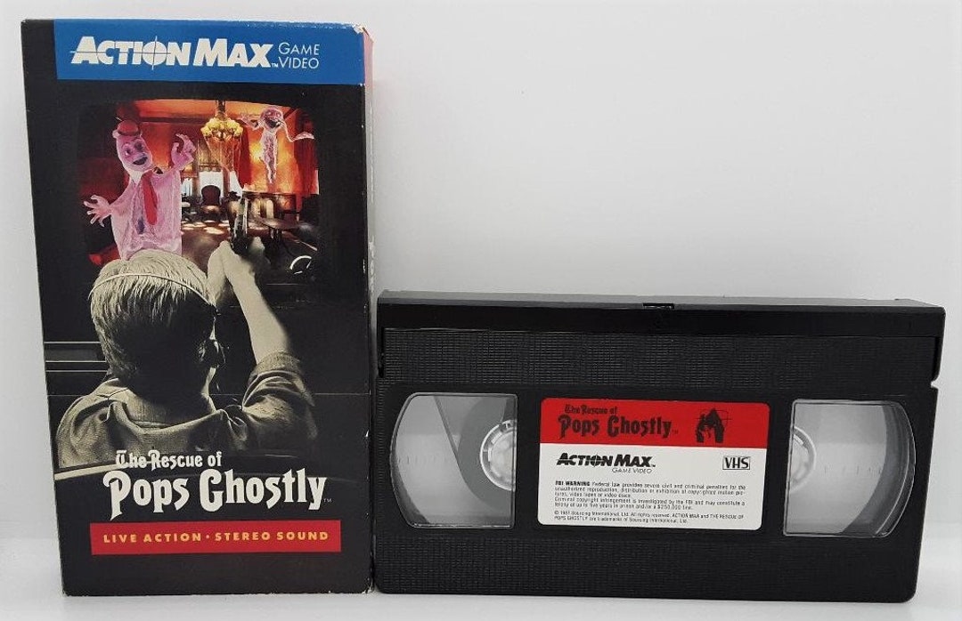 The Rescue of POPS GHOSTLY - Very Rare Action Max VHS for the Action ...