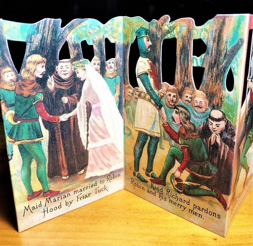 ROBIN HOOD Victorian Tabletop Decoration Display Mint | Etsy