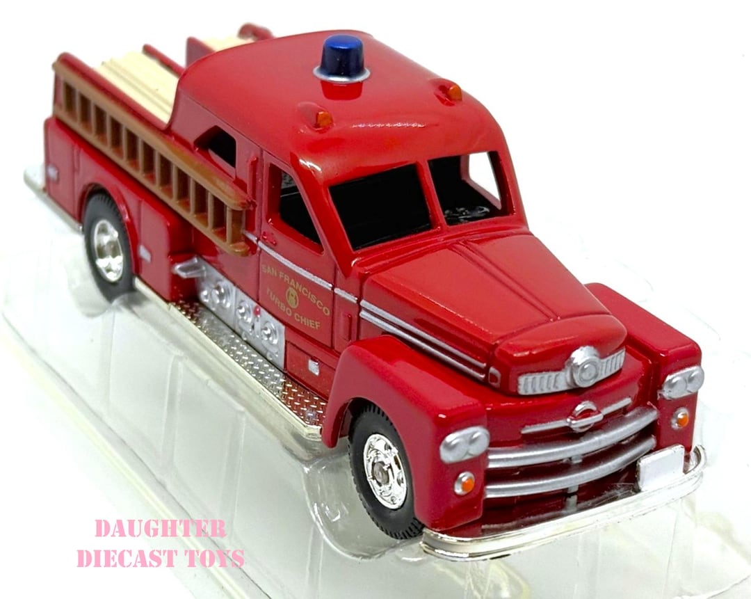 Vintage 1951 San Francisco FIRE ENGINE Adult Collector Model-intricate ...