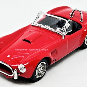 Vintage AC SHELBY COBRA diecast Metal Car Adult Model-made - Etsy