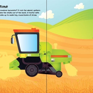 Usborne Farm TRACTORS - STICKER BOOK - New Condition - Etsy Best Price ...