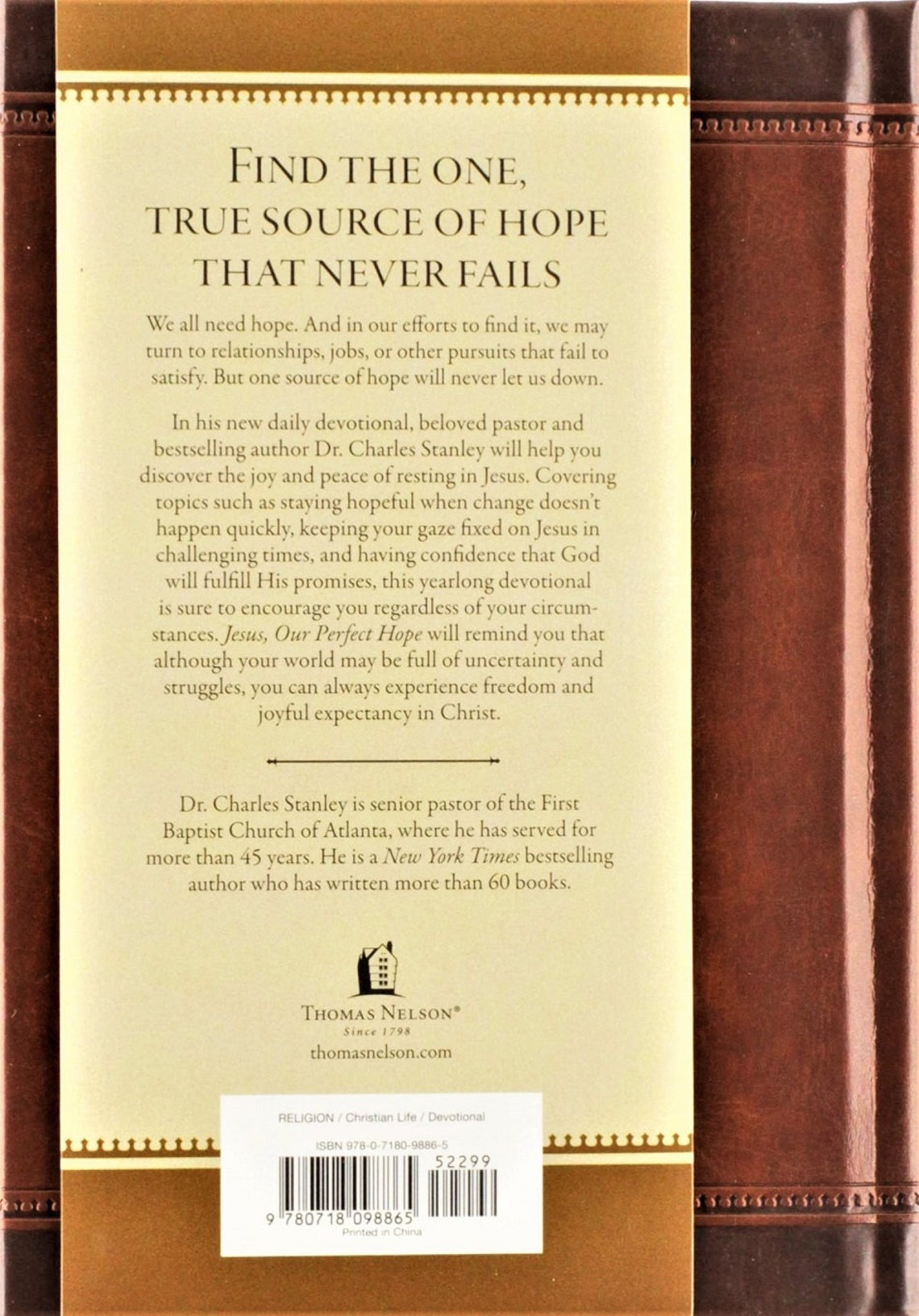 JESUS Our Perfect Hope 365 Devotions-by Paul Stanley - Etsy