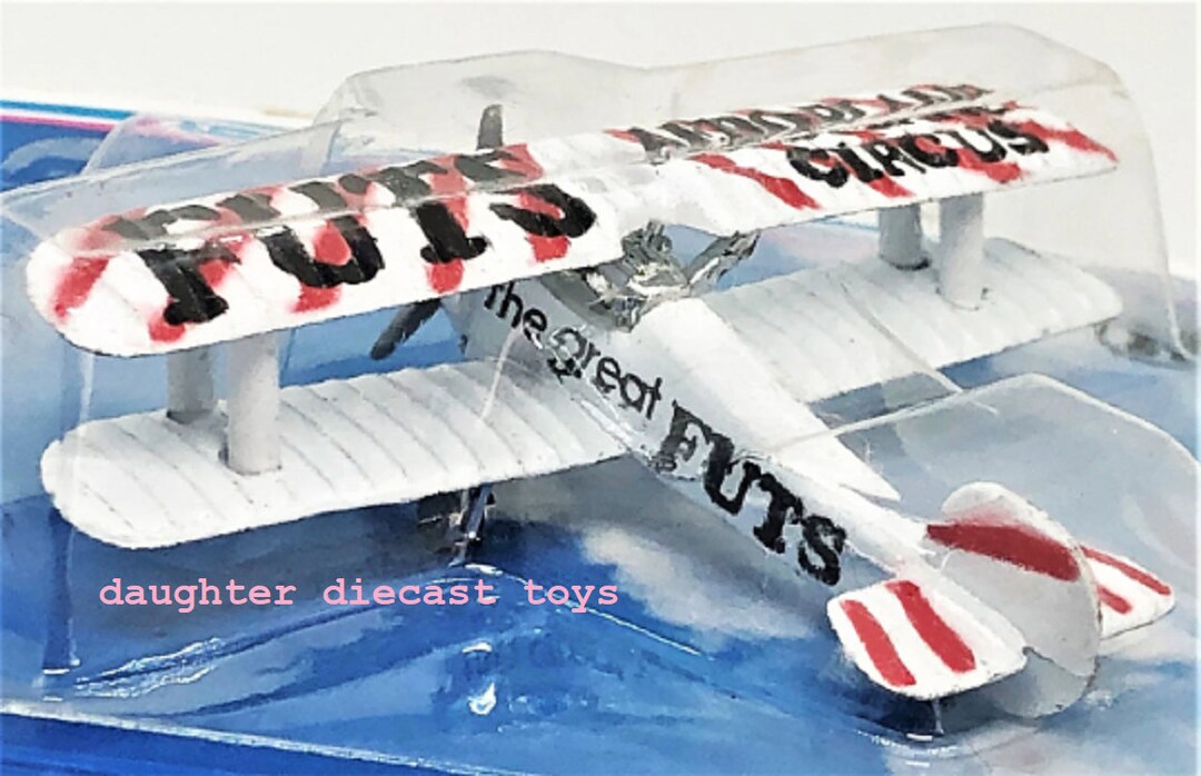 Vintage CIRCUS BI Plane-diecast Metal Airplane Mint/factory Sealed ...
