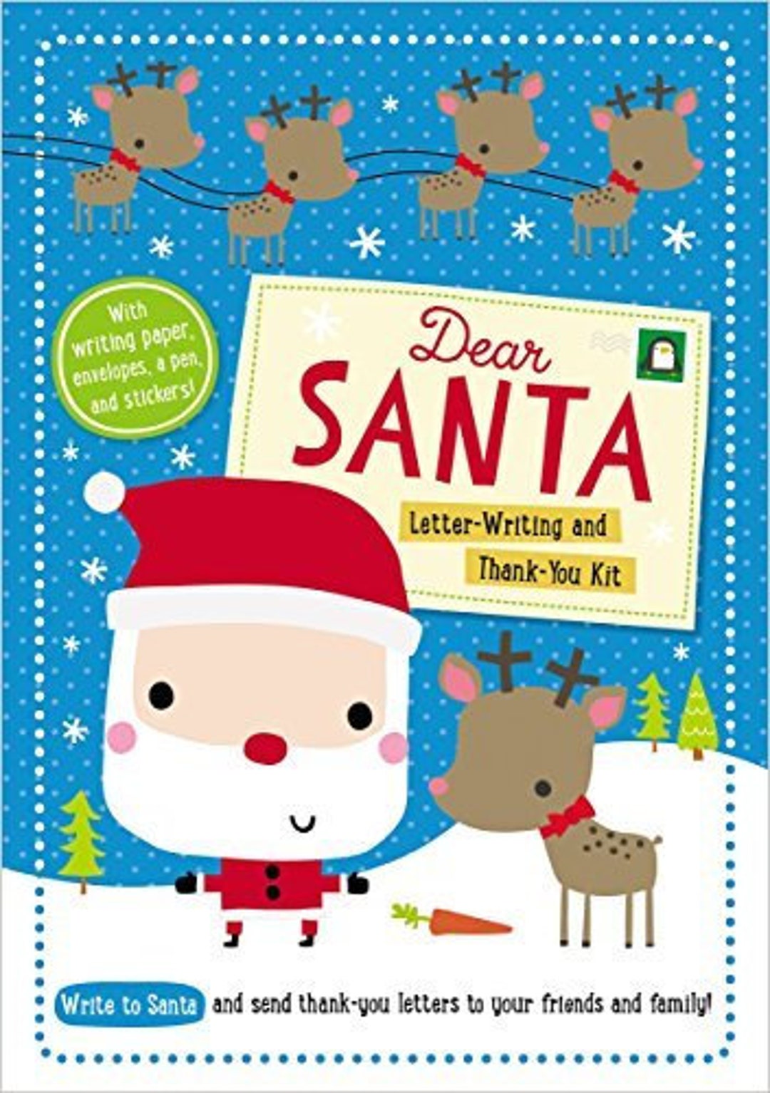 DEAR SANTA : Letter-writing and Thank-you Kit - New Condition Activity ...