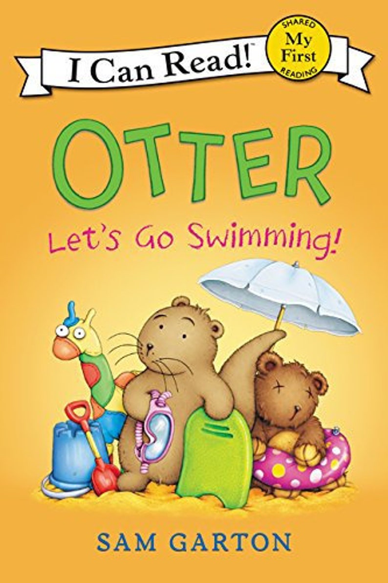 I Can Read: OTTER Let's Go SWIMMING Hardcover | Etsy