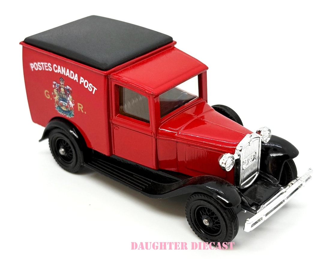 1930 FORD Model A (canadian Postal Van) Diecast Metal-mint in Box ...