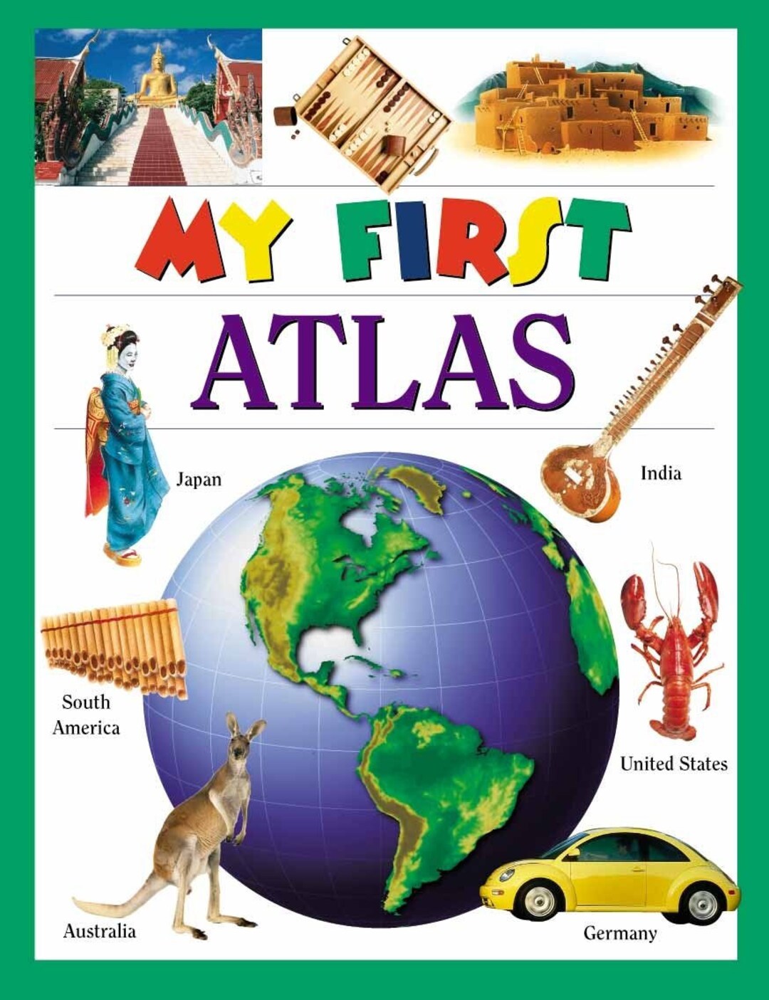 MY FIRST ATLAS - Like-new Condition Hardcover Book! Etsy Best Price ...